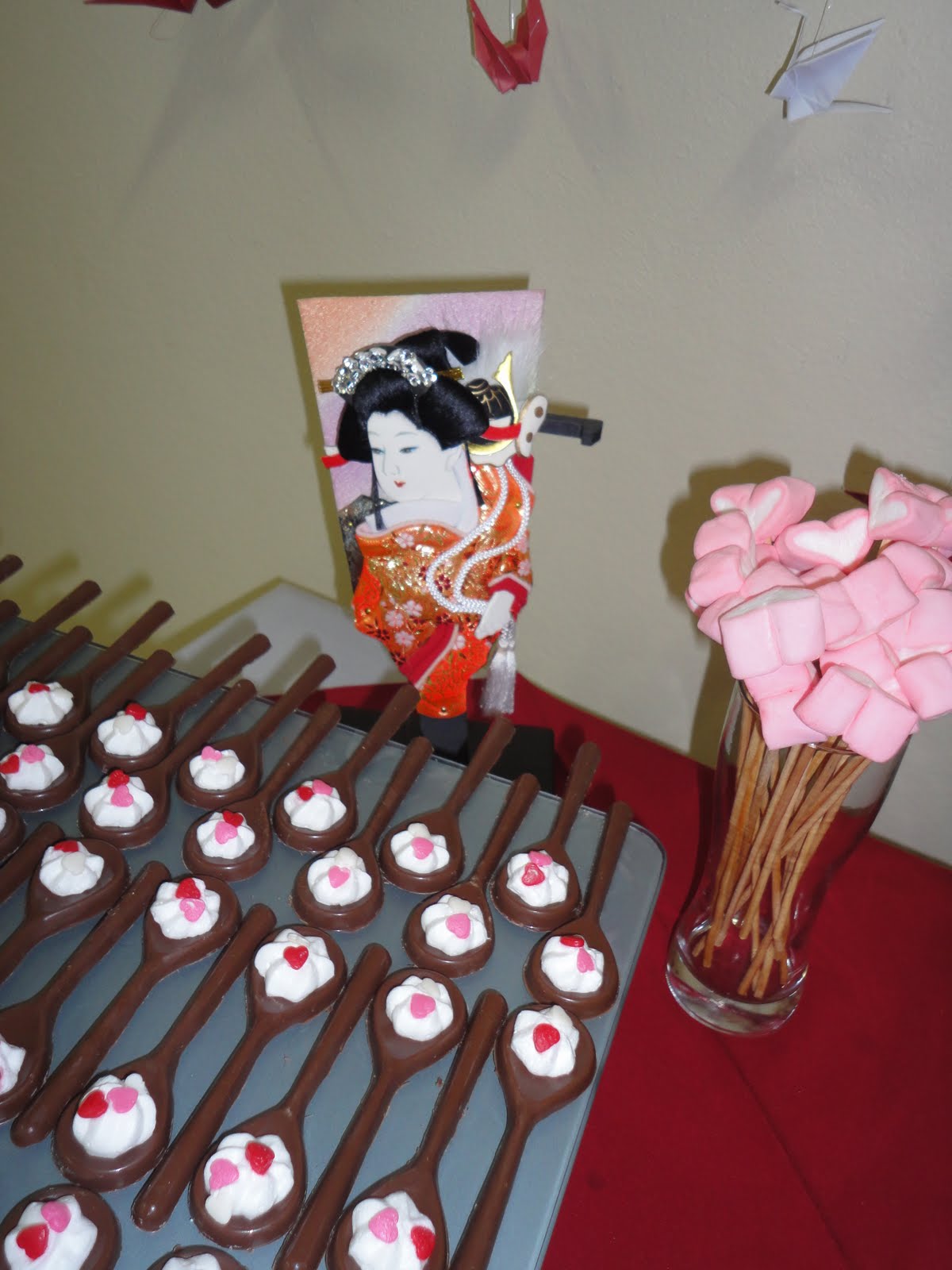 Eu nasci pra casar...: chá Bar da Vi - Mesa de doces