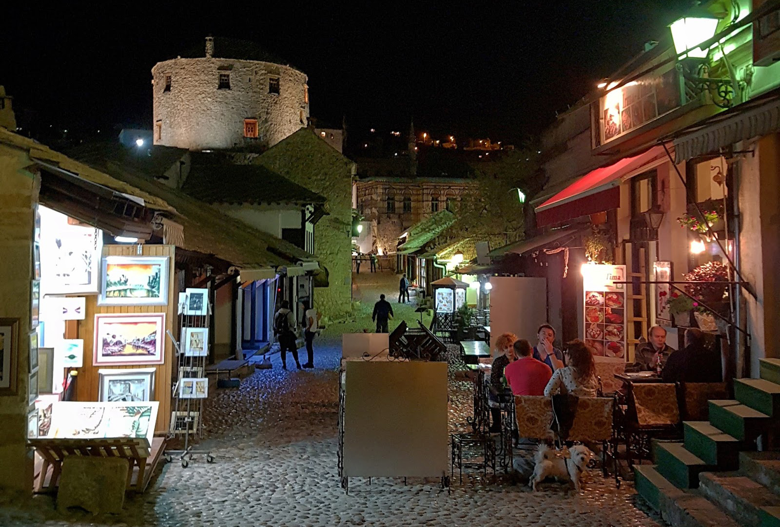 Night in the Old Town of Mostar - Mersad Donko Photography