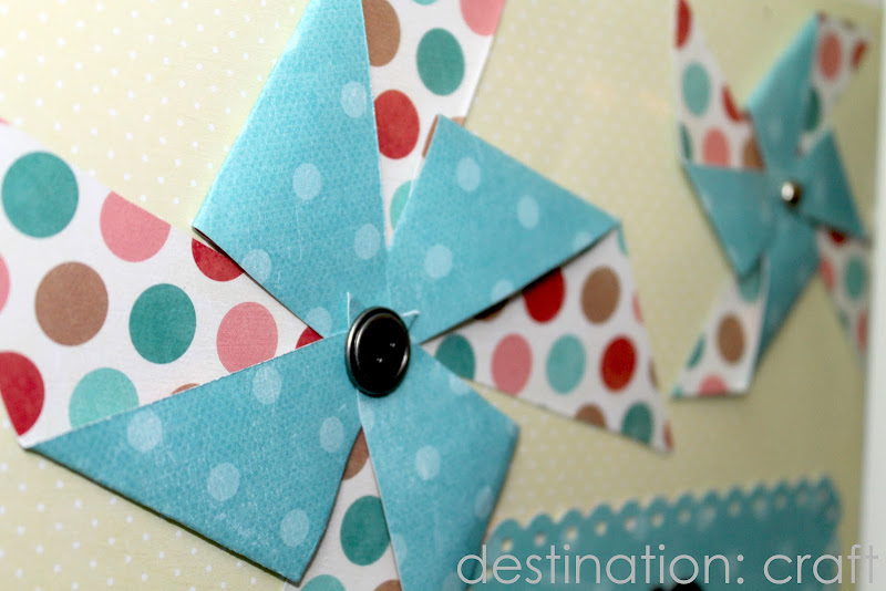 Destination: Craft: Paper Pinwheels Binder