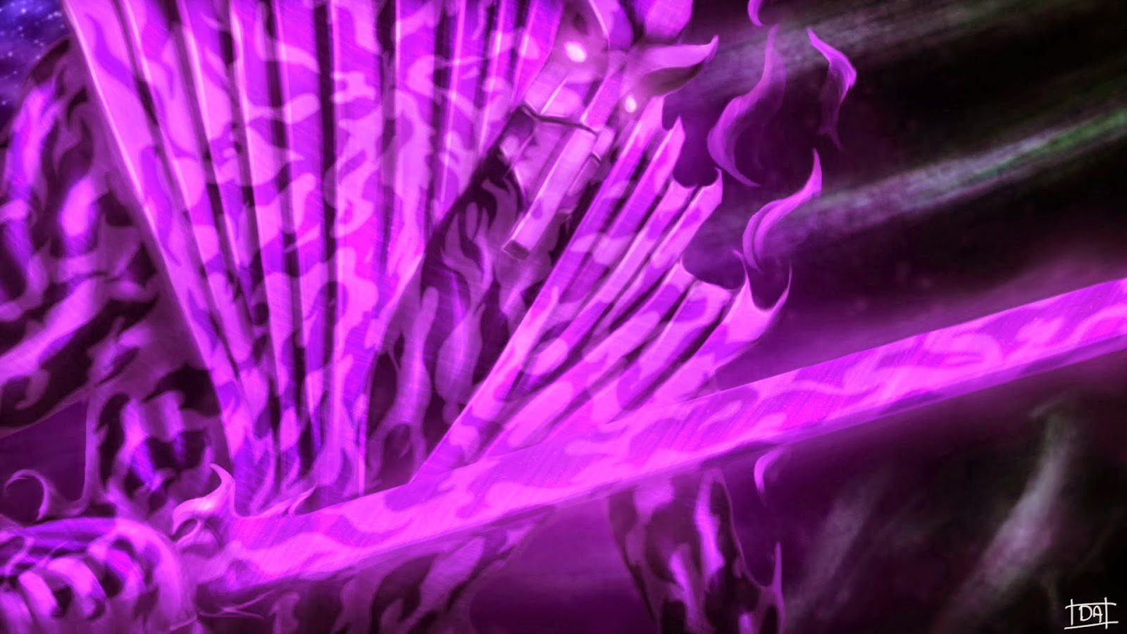 Sasuke Eternal Mangekyou Sharingan Susanoo Perfect Form