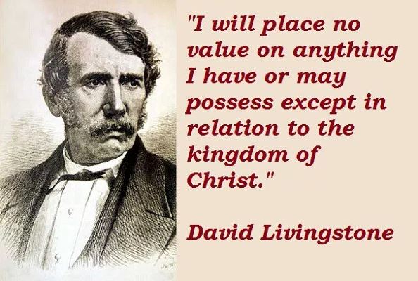 The Life of David Livingston As an African Explorer - E. A OLATOYE'S BLOG