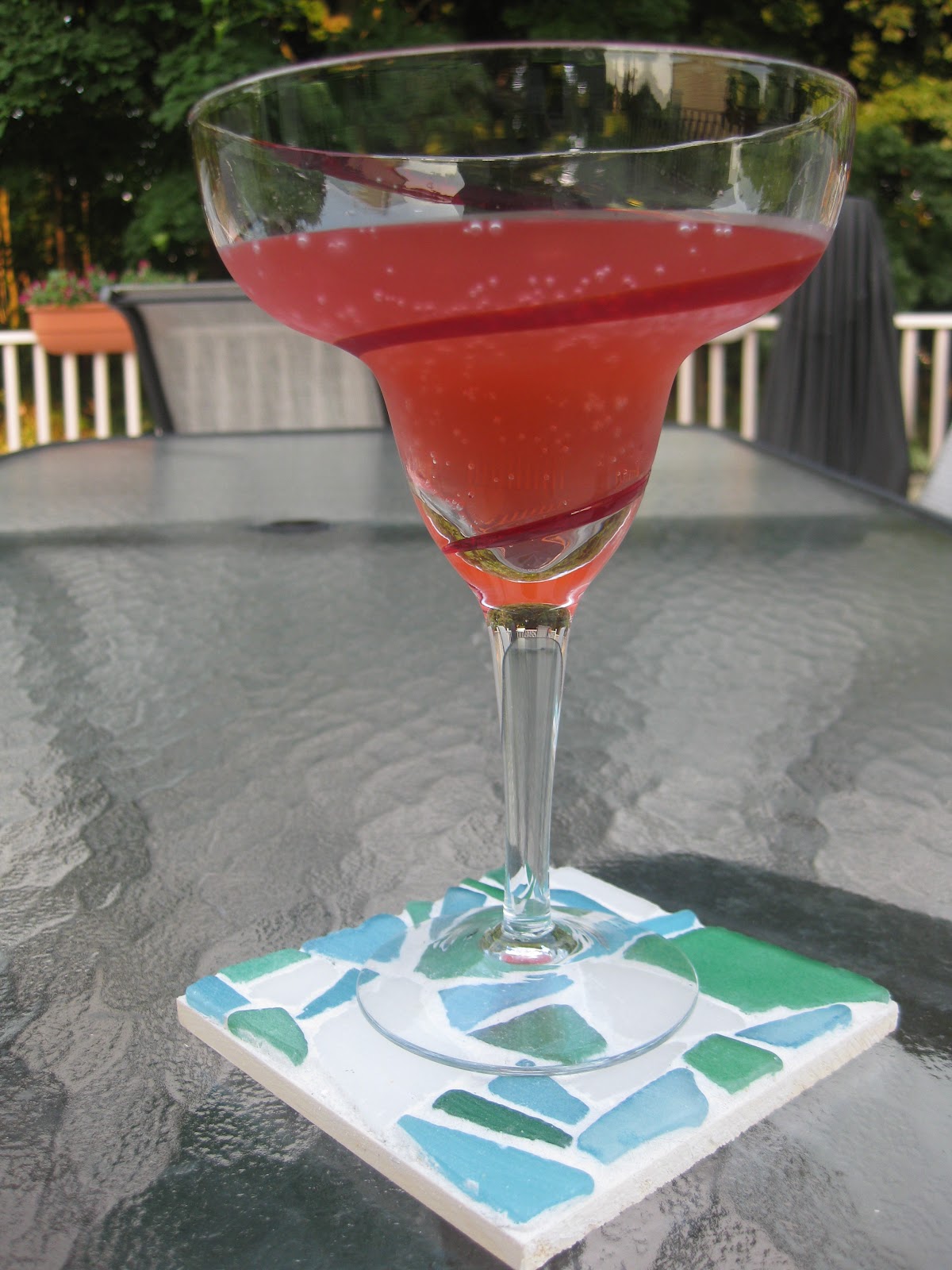 Blue Jean on Fifth : DIY - Sea Glass Coasters