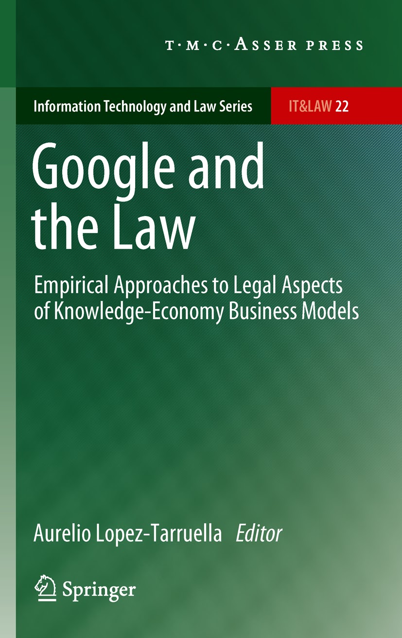 New book is out! Google and the Law - IPTango