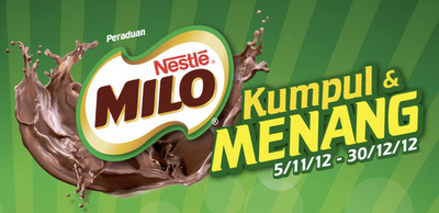 Peraduan "Kumpul & Menang" Nestle Milo - Malaysia Online and Offline ...