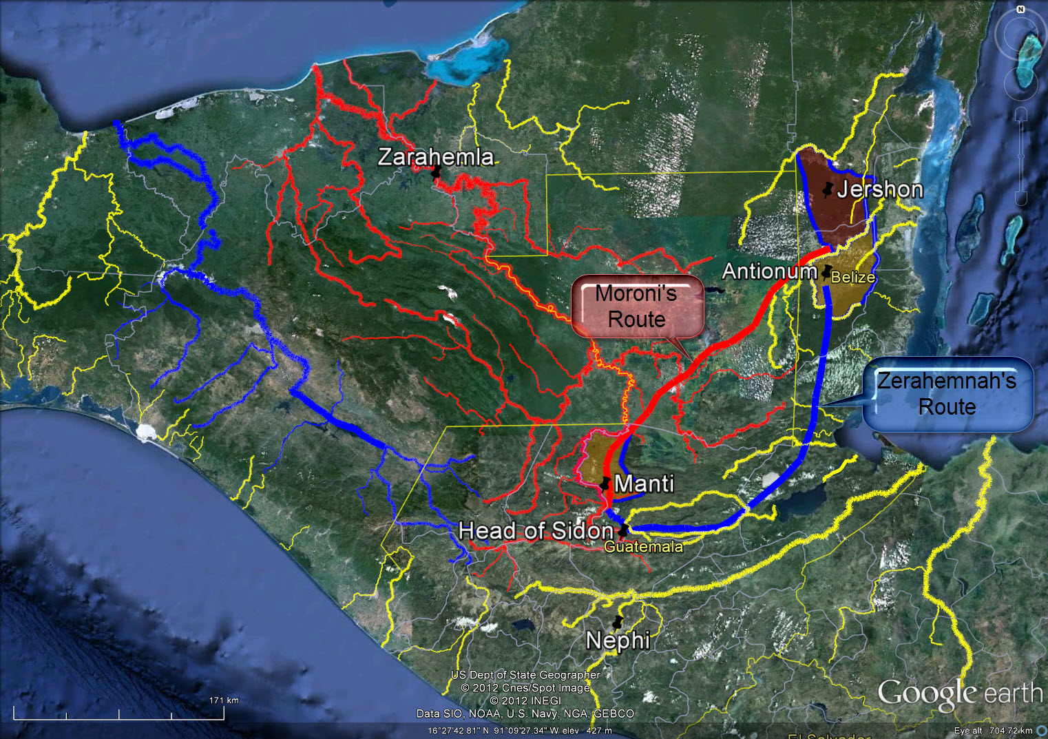 BOOK of MORMON RESOURCES: Captain Moroni in Space and Time