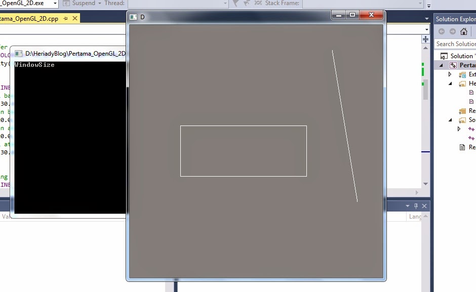 heriady blog: Program Pertama OpenGL 2D
