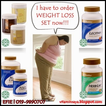 Set Kurus Shaklee: Azam Slim 2014 - Vitamin Saya