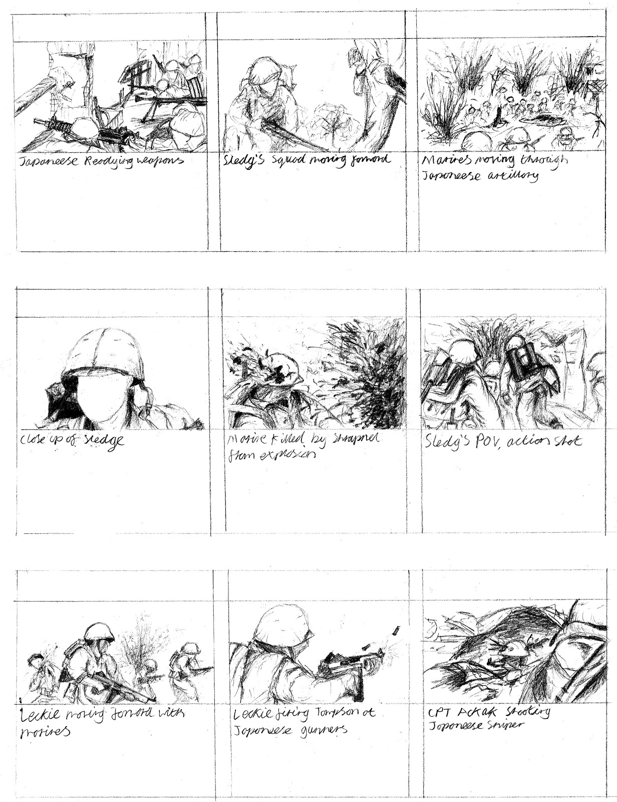 Design and Culture of the Moving Image (TFD1315) : Storyboard Task (The ...