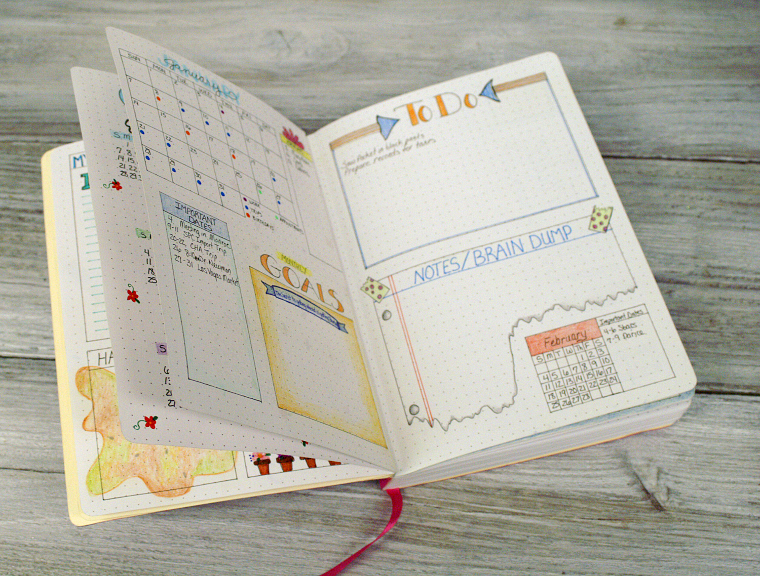 Ben Franklin Crafts and Frame Shop: BUJO Planning for 2018