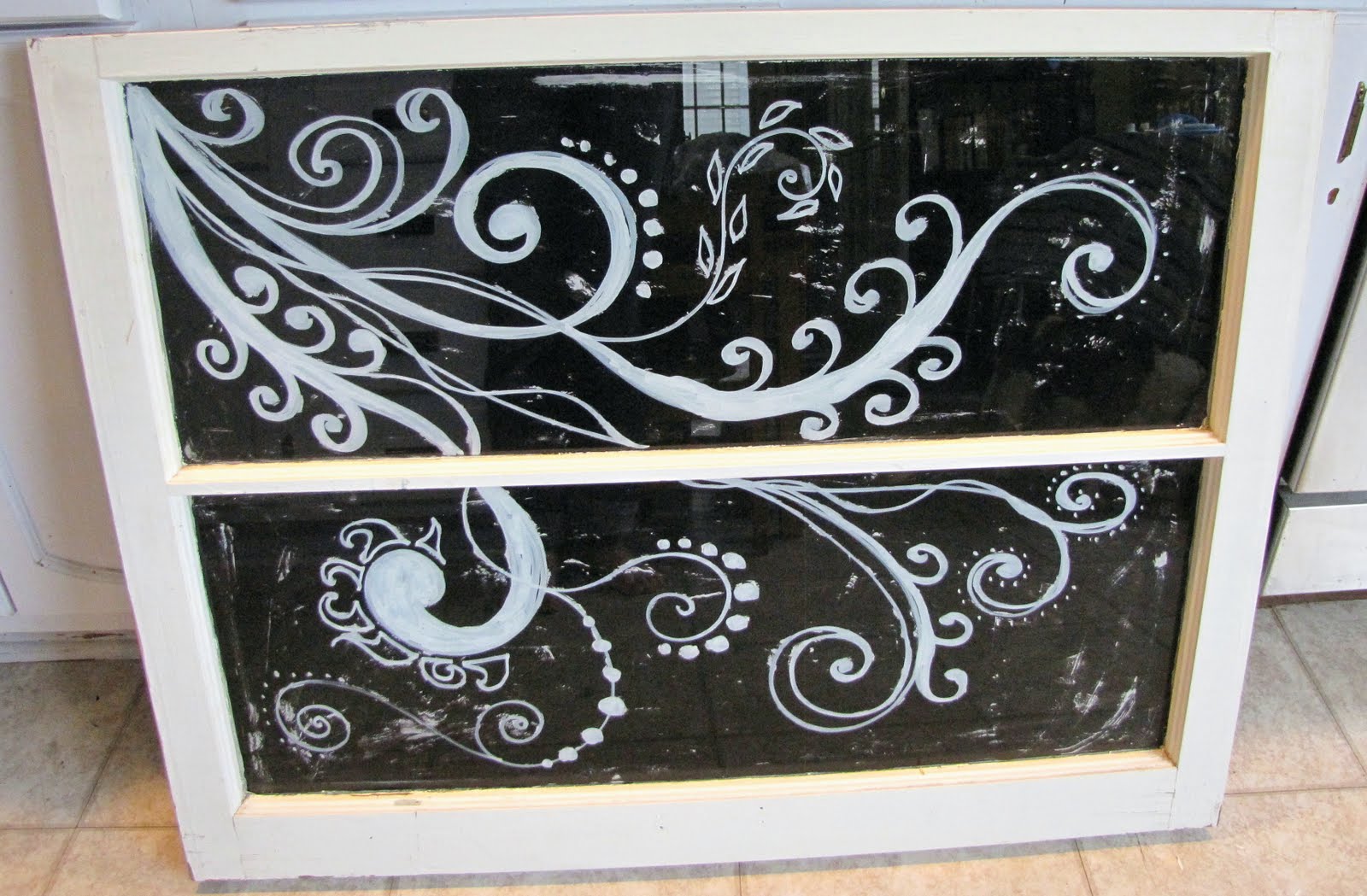 Creative Genius Art: Window Paintings (sold)