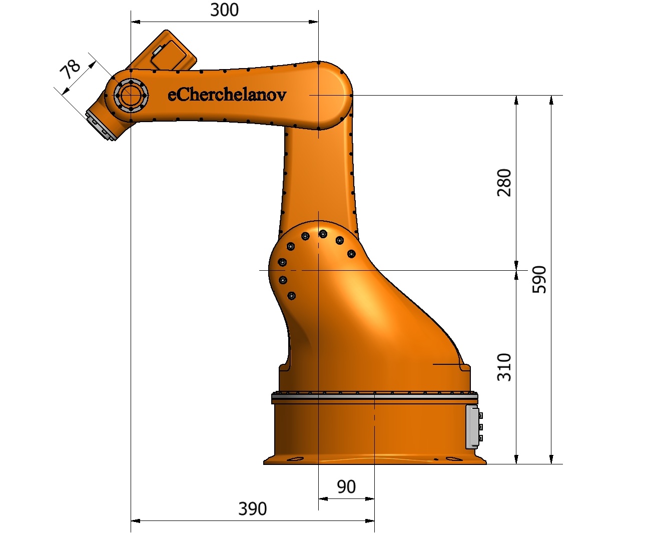 Ming's Blogger: Automation CAD Seminar (9) -- 5軸機械手 PUMA