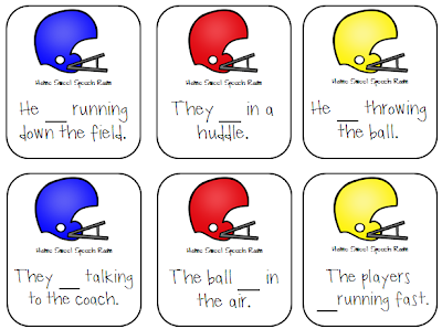 Football Game Day Grammar