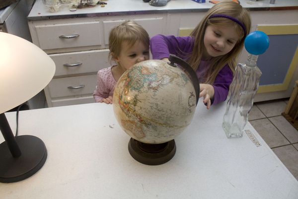 A Hands On Way to Teach about Earth's Rotation - Life with Moore Babies