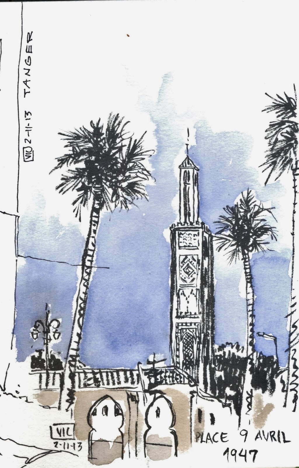 Urban Sketchers Portugal: Tanger