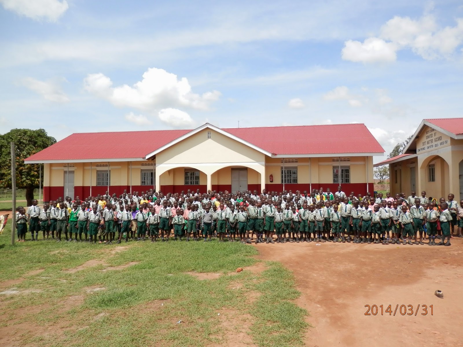 Helping Uganda Schools: 2014