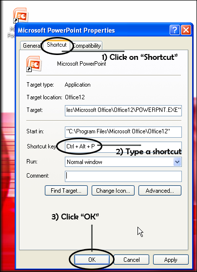 Open Microsoft Office - Open Microsoft PowerPoint - Open Microsoft ...