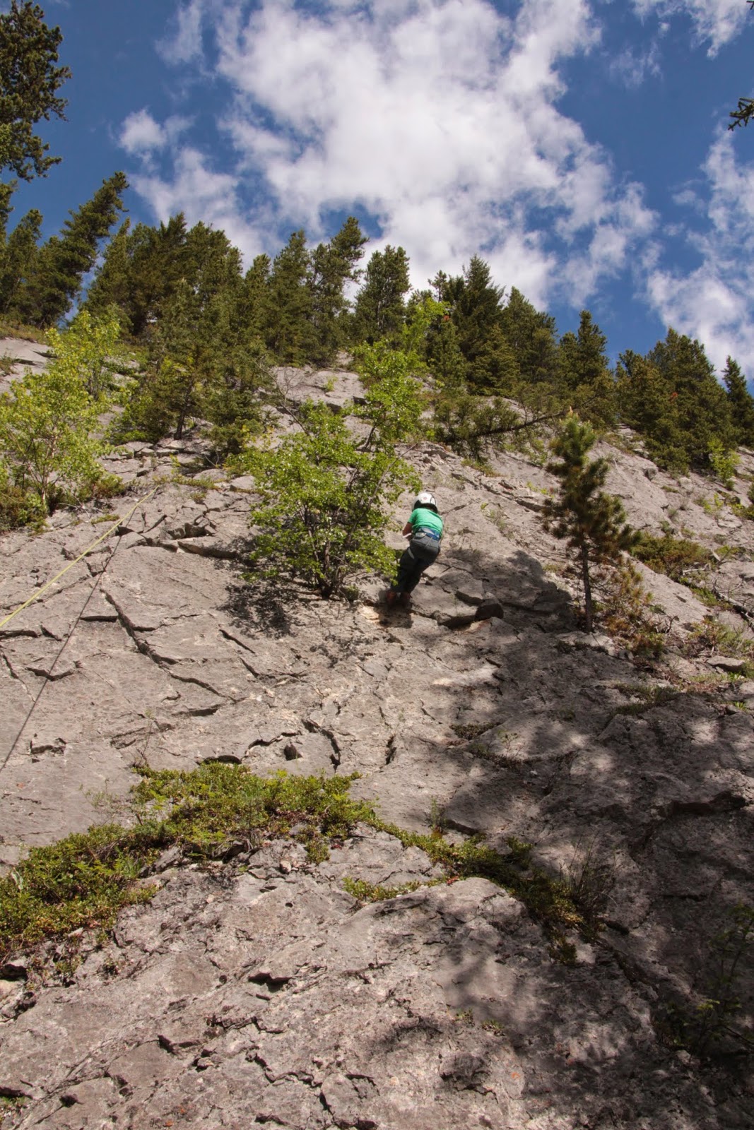 Family Adventures in the Canadian Rockies: Rock Climbing With Kids in ...