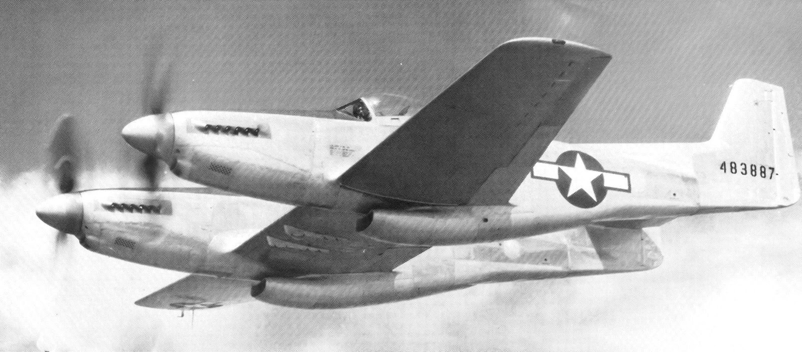 XP-82 Twin Mustang Project: May Newsletter and Photography