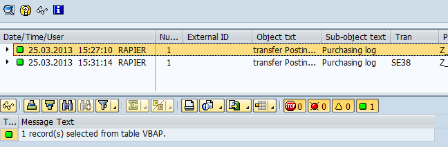Write To Sap Application Log Sap Integration Hub