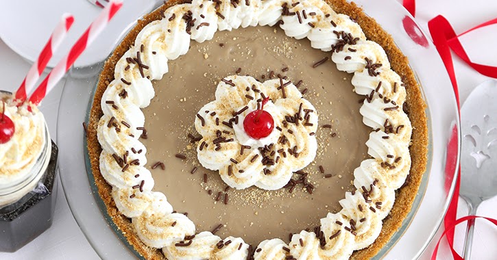 Root Beer Float Pie | Sprinkle Bakes