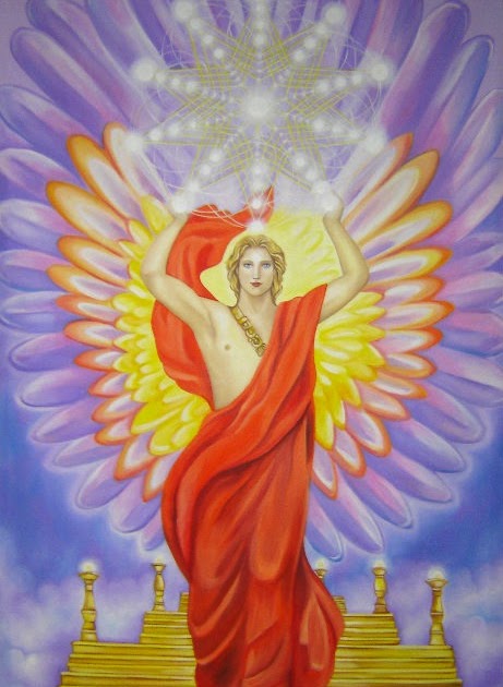 Ángeles seres de luz y amor : El Arcángel Uriel - Llama Rayo Oro- Rubí ...