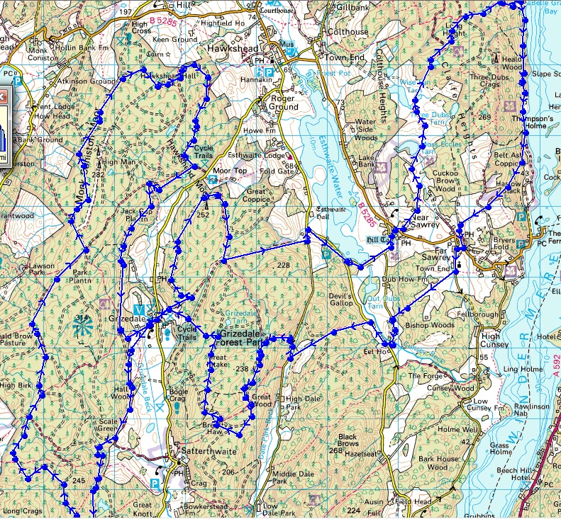 Oversharing: Grizedale Ultra Trail 26.2 Recce Run