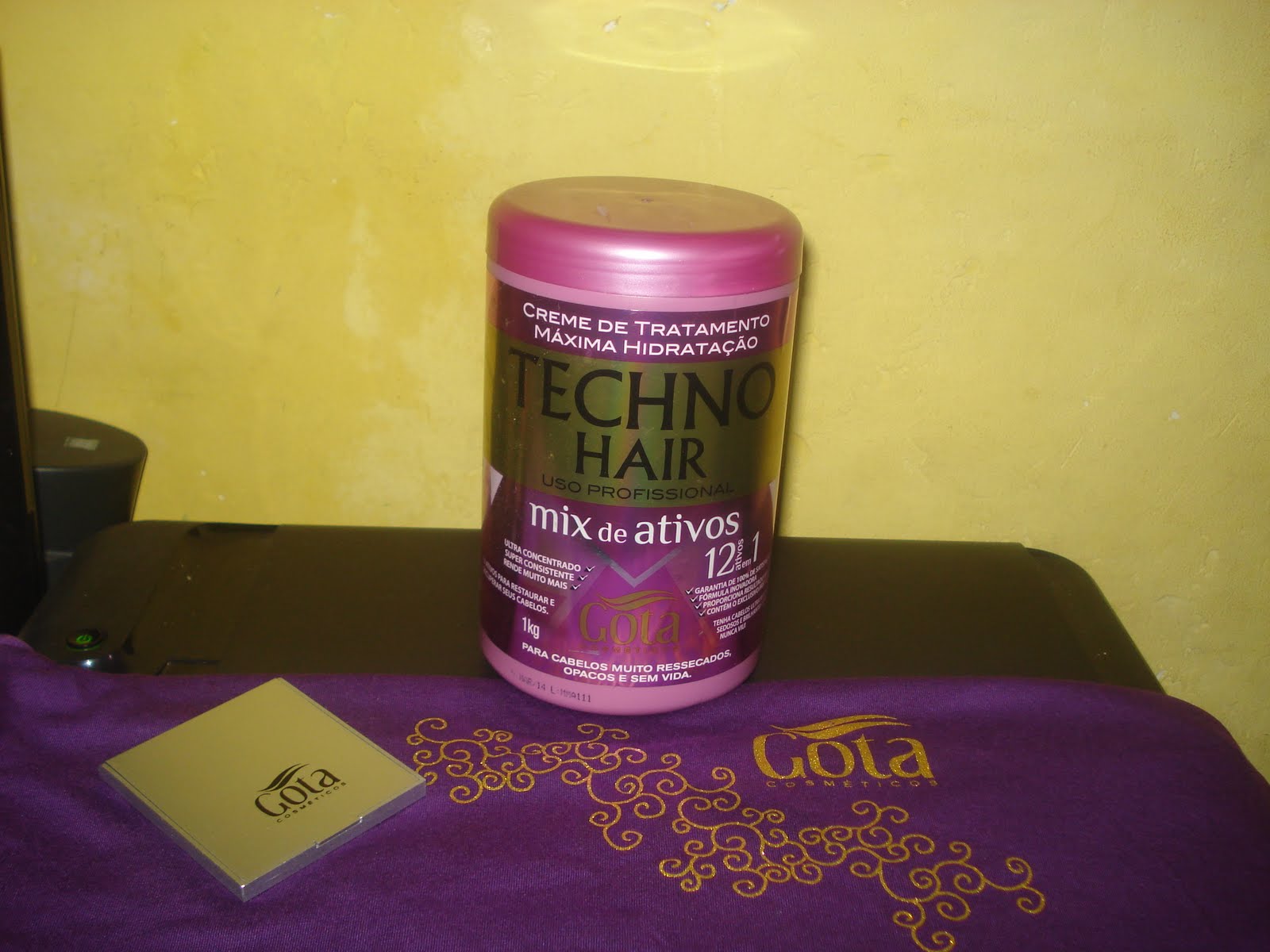 Viciada em beleza: Resenha linha Techno Hair da Gota Cosméticos