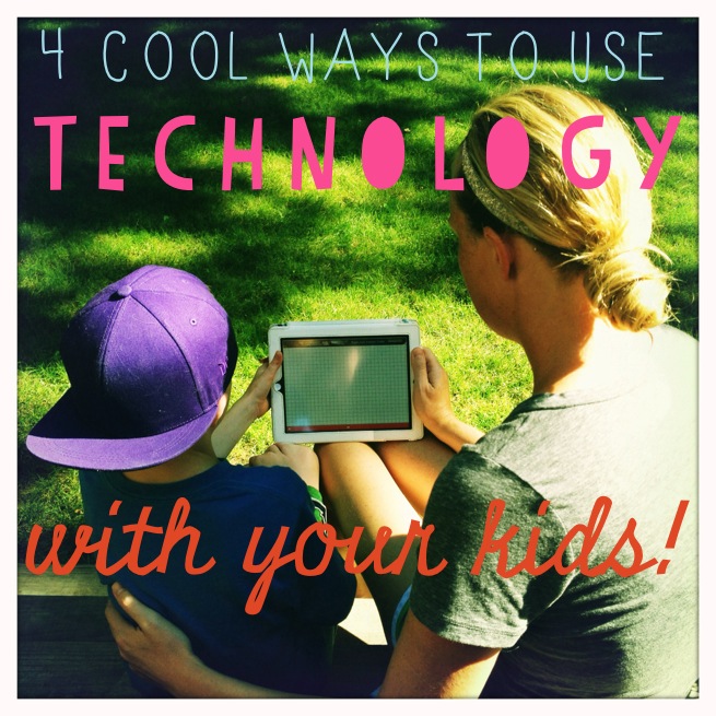 4 Cool Ways to Use Technology with Kids {Fun-A-Day!}