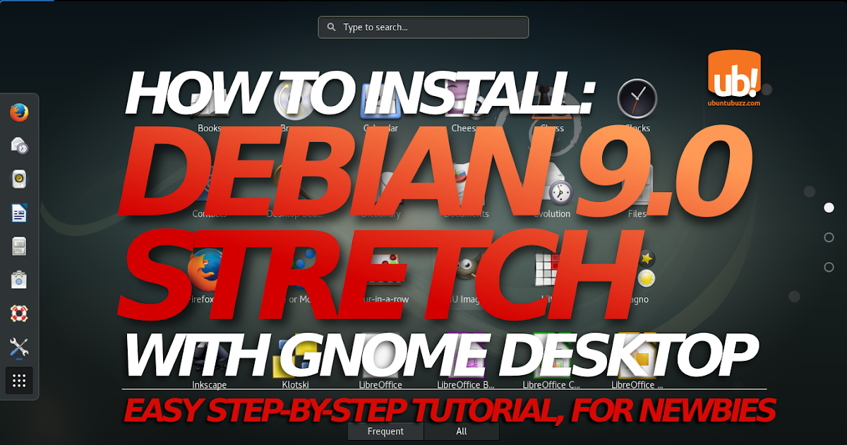 How To Install Debian 9 "Stretch" DVD1 with GNOME Desktop