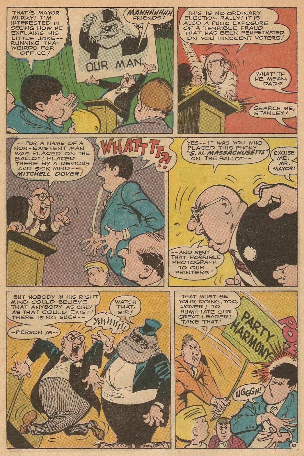 Four-Color Shadows: Stanley and His Monster-Win Mortimer-1967