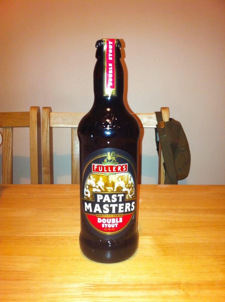 Real Ale Of Britain: First Ale Review FULLERS, PAST MASTERS, DOUBLE STOUT