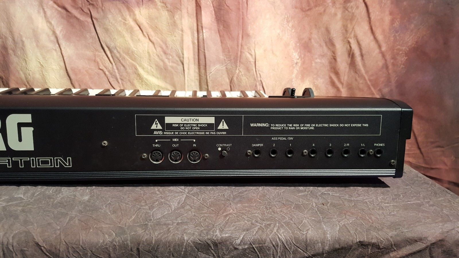 MATRIXSYNTH: Korg Wavestation EX Digital Synthesizer SN 007602