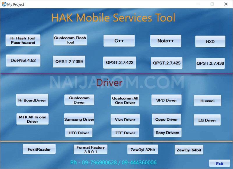 Qualcomm, MTK, SPD, Smasung Sürücü (Driver) ve Yazılım (ROM) Yükleme - T&D