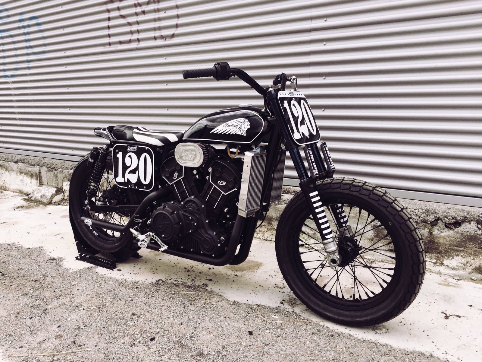 Indian Shrimp | Anvil Motorcycle - RocketGarage - Cafe Racer Magazine