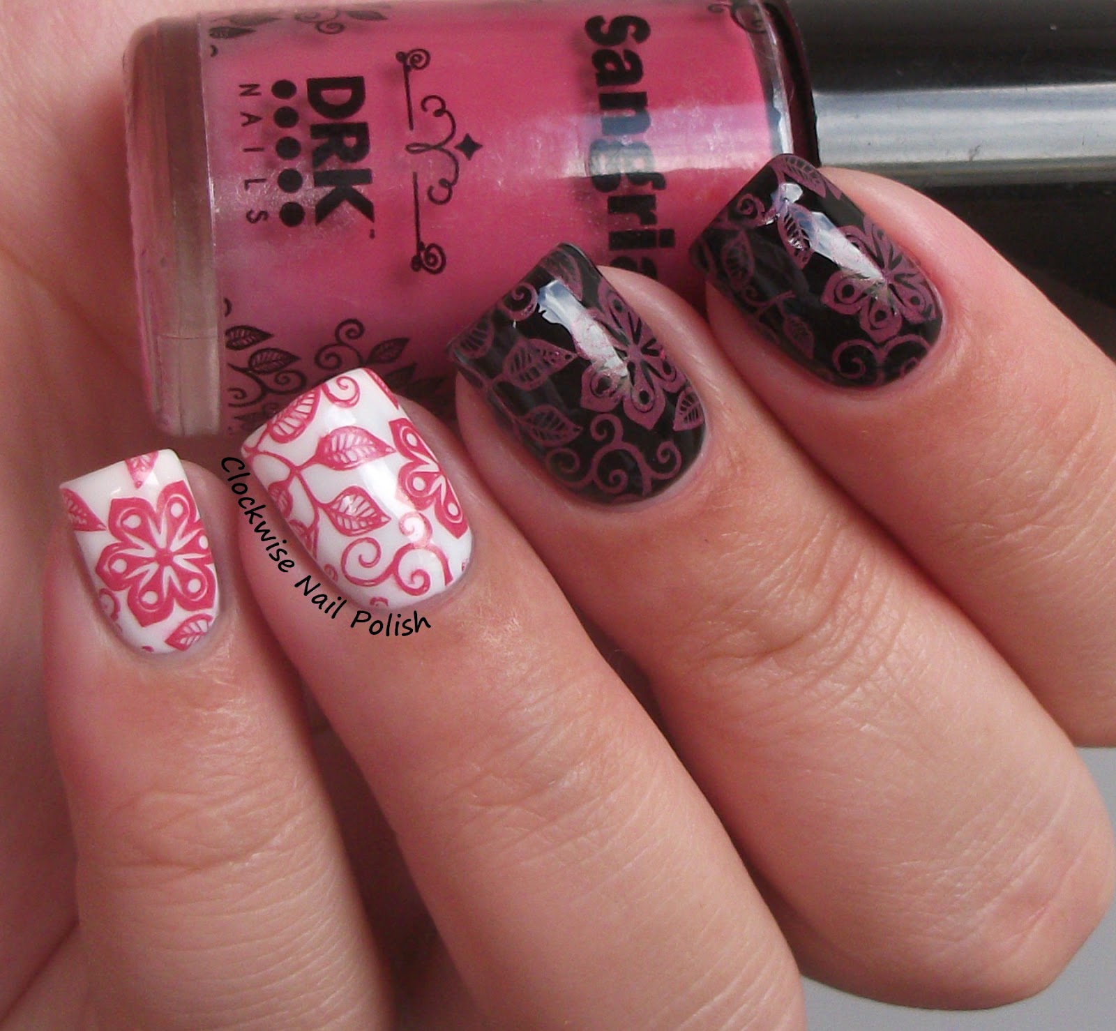 The Clockwise Nail Polish: DRK Nails Stamping Polishes Review