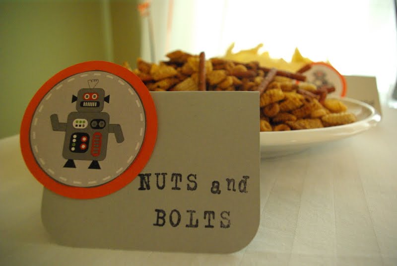 Robot Birthday Party – Part III (The Food) | Oleander + Palm