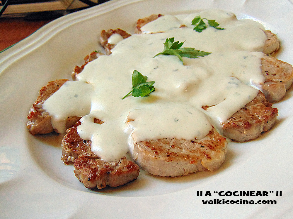 SOLOMILLO DE CERDO CON SALSA AL ROQUEFORT | ¡¡A COCINEAR!! Recetas ...