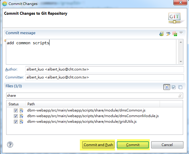 albert's blog: What's the difference between 'commit' and 'commit and ...