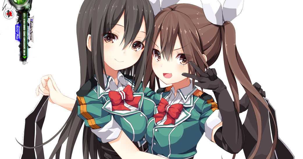 Kantai Collection:Tone+Chikuma Mega Cute Echii Nopan Render | ORS Anime ...
