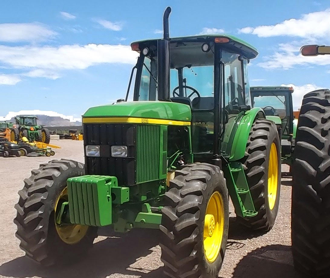 MAQUINARIA AGRICOLA INDUSTRIAL: Tractor John Deere 6603 Año 2000 109hp ...