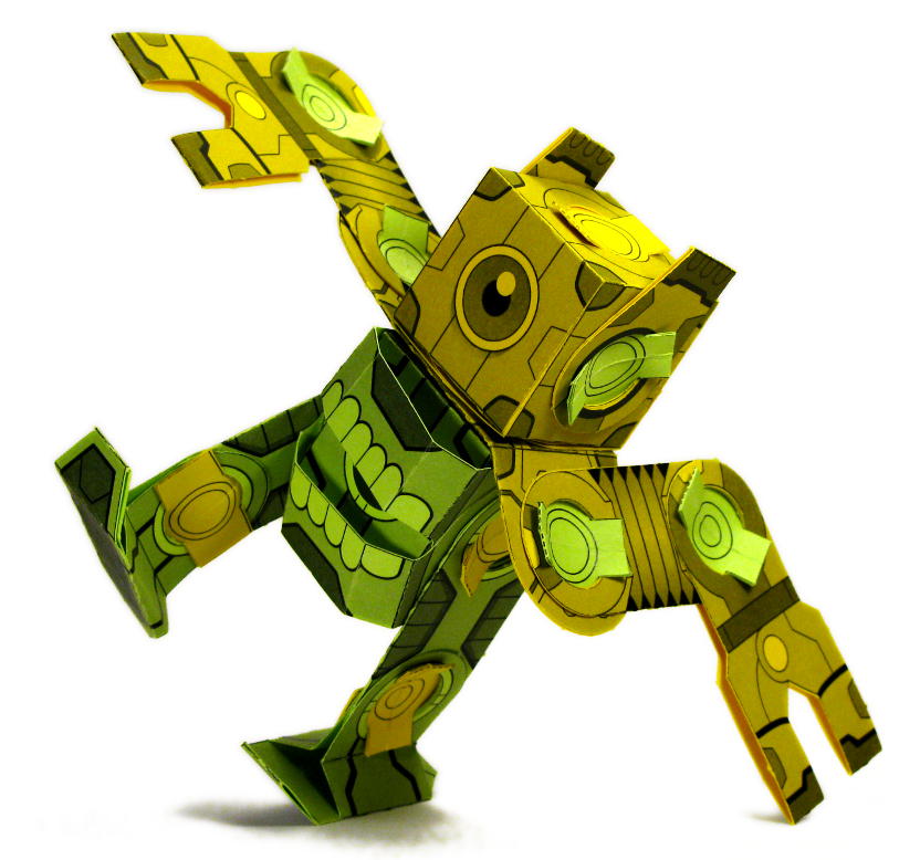 Paper Poseables: Super Combiners