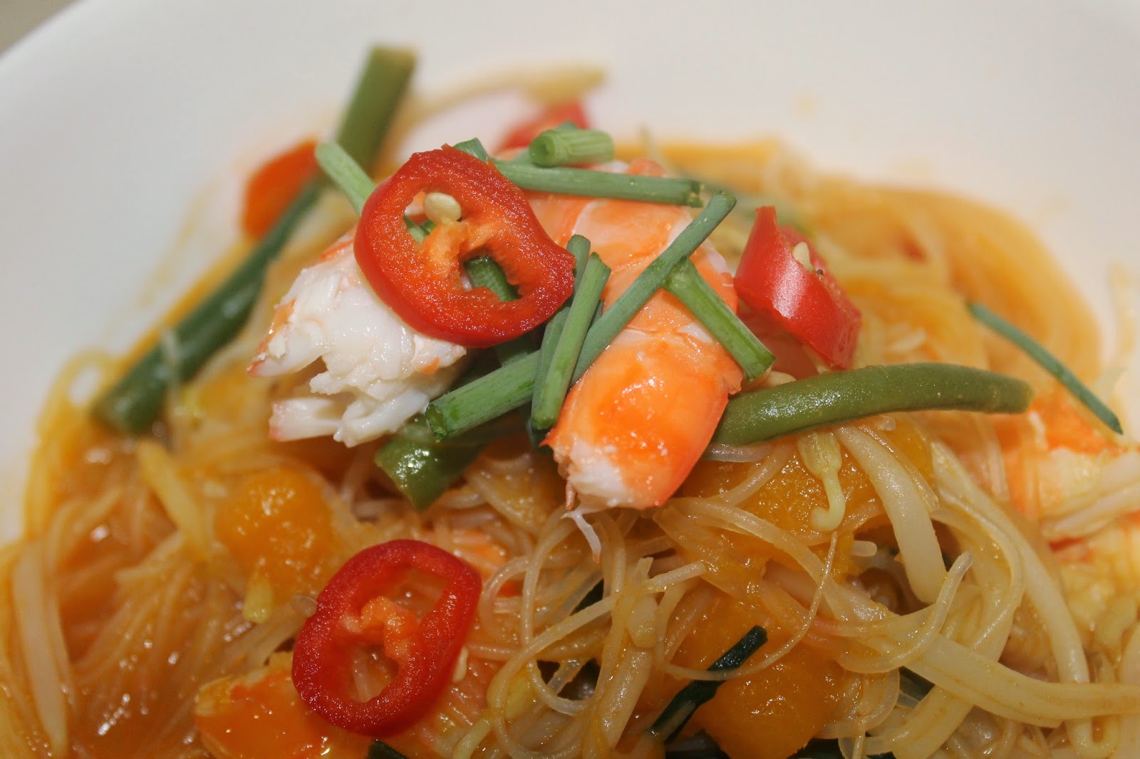 Pearls of Style: Plate Up. Prawn Laksa