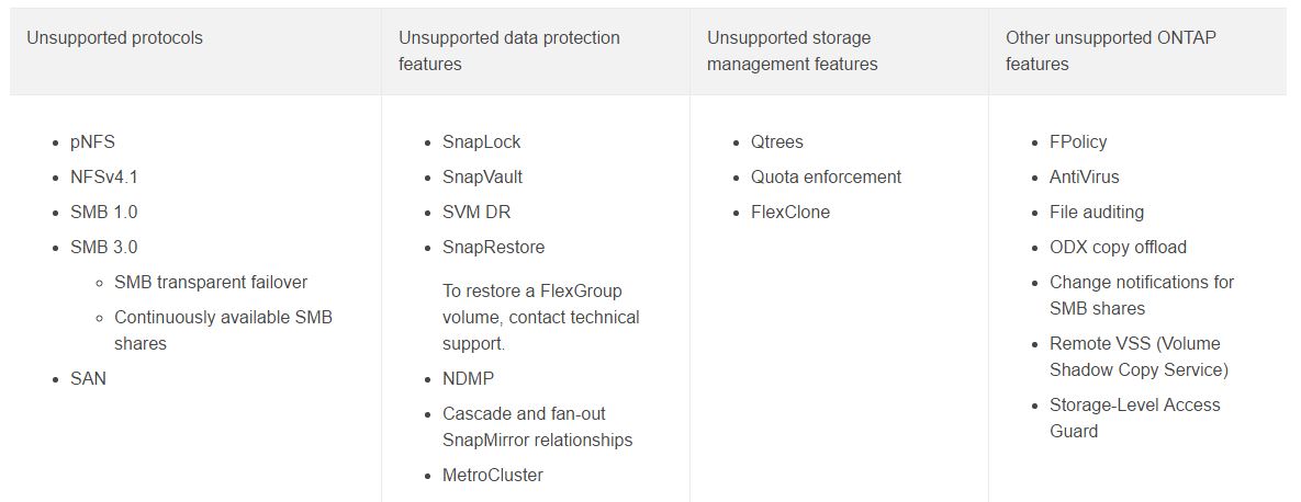 Remote Infrastructure Management: NetApp ONTAP 9.1 FlexGroup