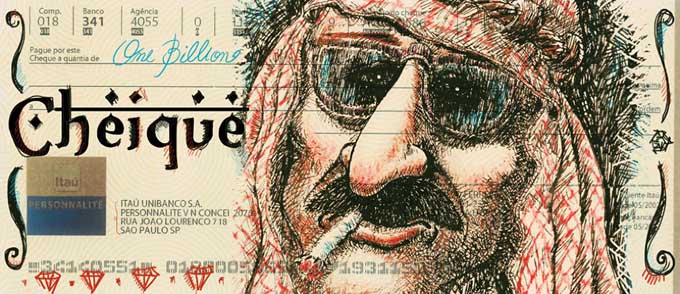 Prestando Prova: Humor: arte em cheques