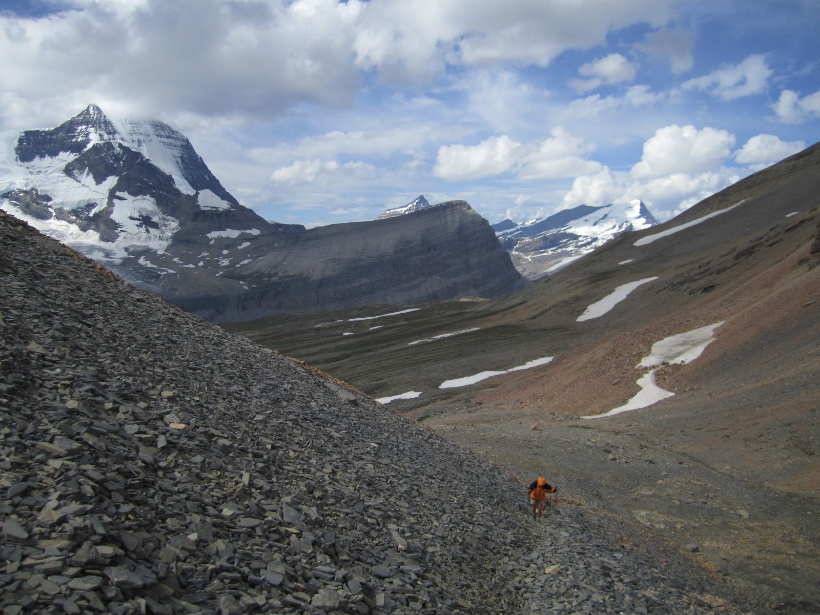 The Travelling McFrothys: Berg Lake Trail - Day 3 (Snowbird Pass)