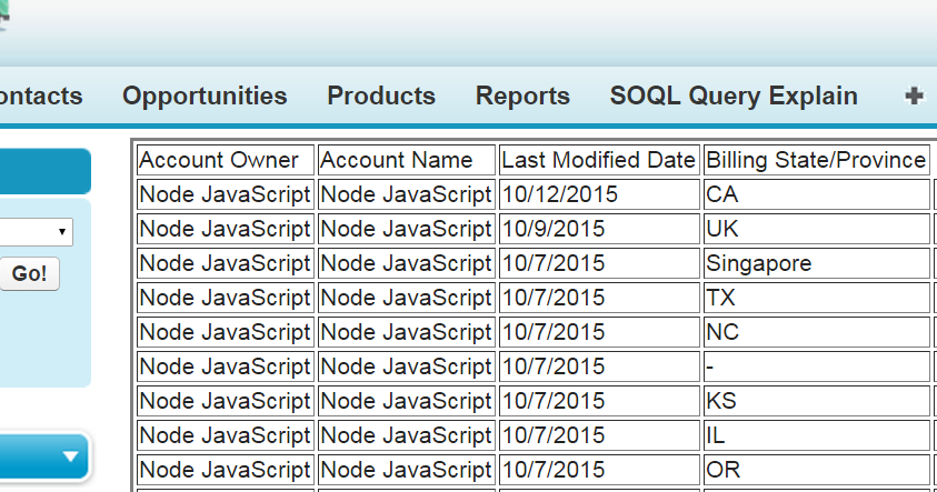 salesforce Development: Display reports in visualforce page