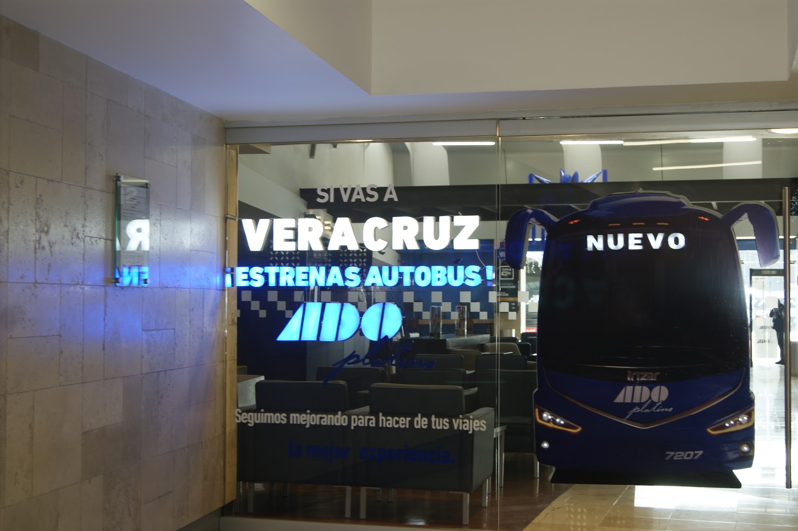 Conociendo la sala de ADO Platino en TAPO, esta de lujo