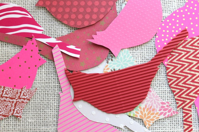 Paper Bird Ornaments - Crafts a la mode