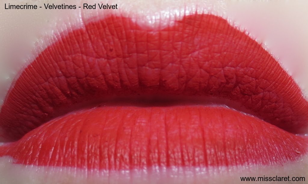 miss claret: Lime Crime - Velvetines - Red Velvet