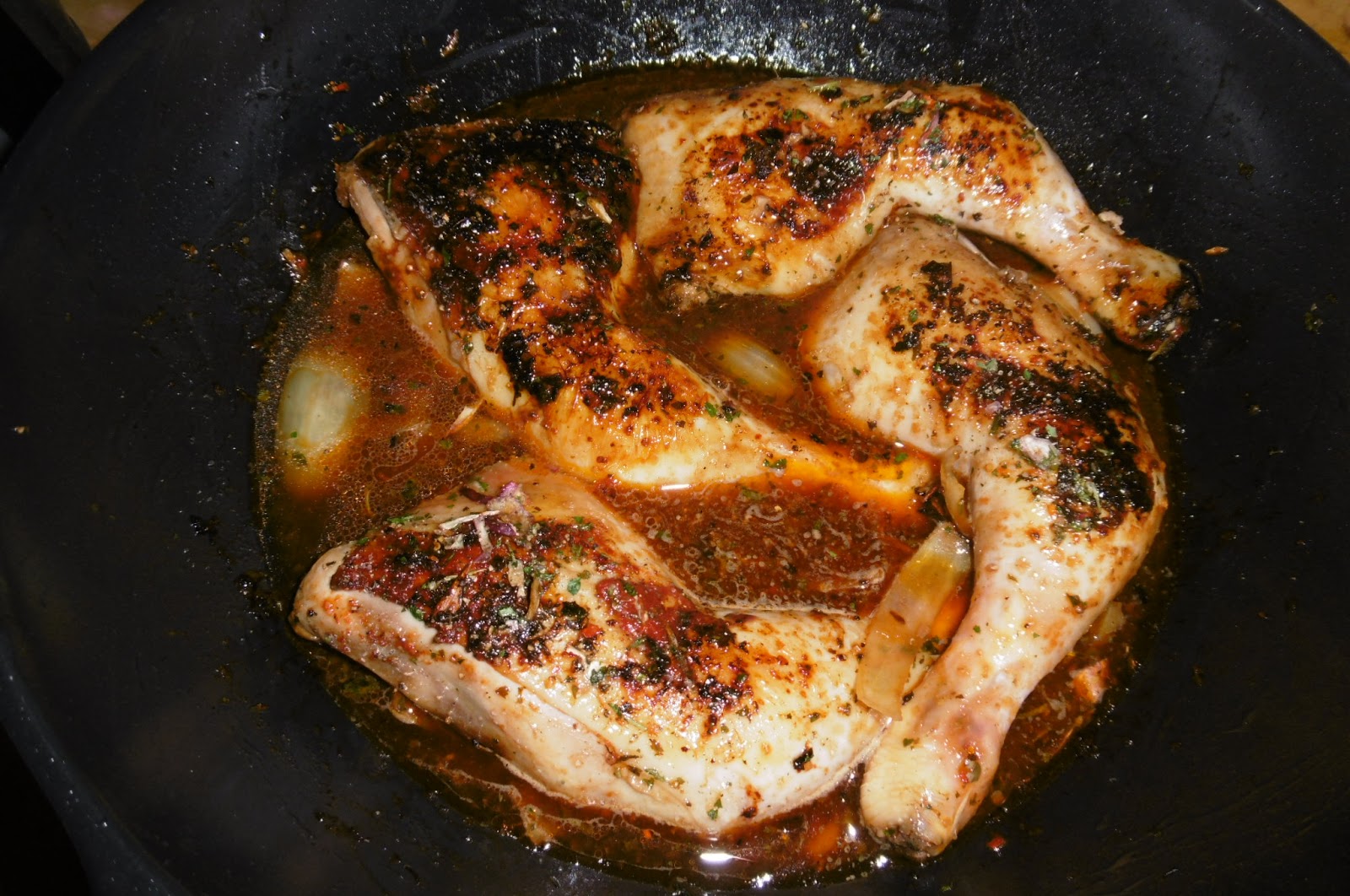 Madhouse Family Reviews: Globecooking recipe :Poulet roussi (Scorched ...